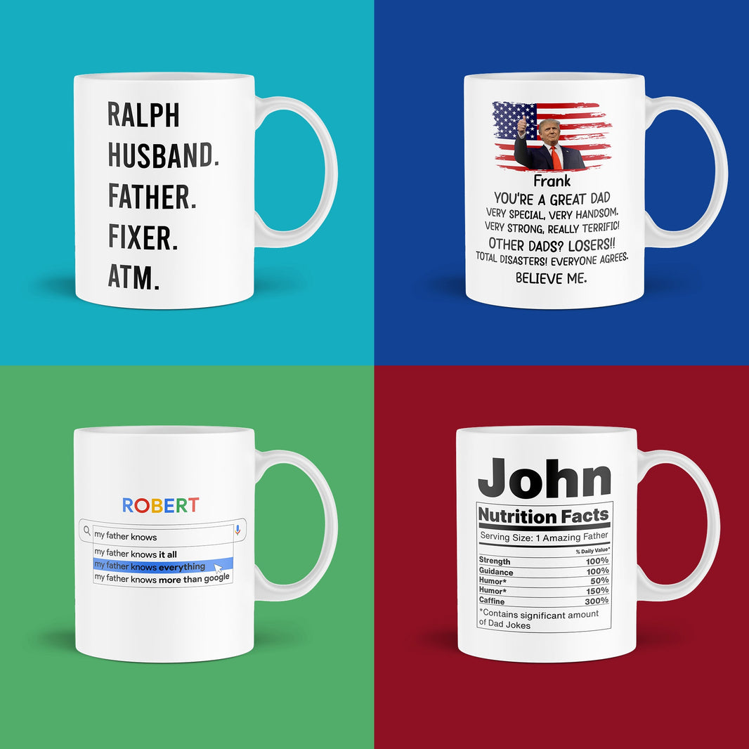 Custom Printed Mugs | Creative Coffee Mugs by Sam + Zoey